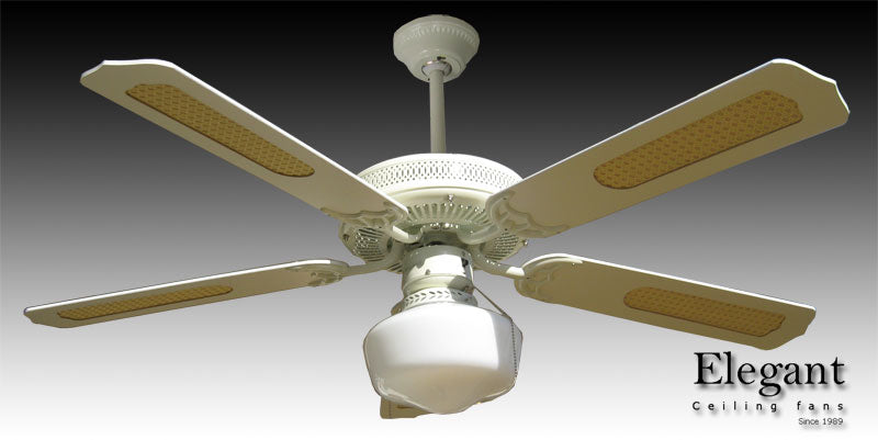 52'' Tropicana 1 Light – Elegant Ceiling Fans - Cyprus | Online Shop